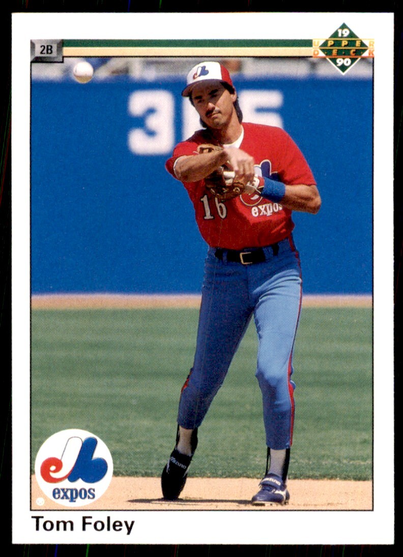 1990 Upper Deck Tom Foley Baseball Cards #489 | eBay