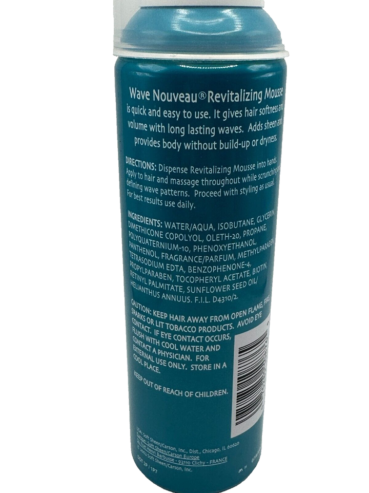 SOFTSHEEN Softsheen Carson Wave Nouveau REVITALIZING MOUSSE 7.1 OZ | eBay
