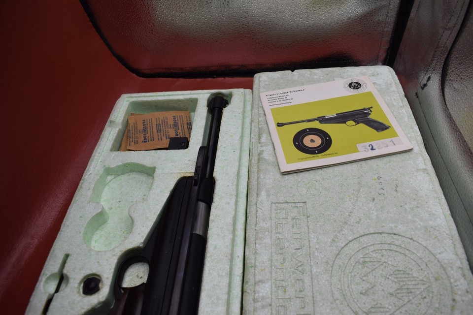 Feinwerkbau Model 65 .177 caliber Air Target Pistol w/ Box used | eBay