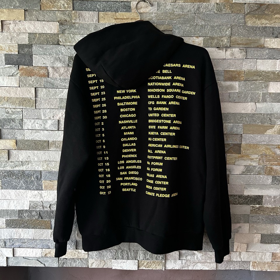 Charli xcx sweat tour zip up hoodie size L Troye Sivan 2024 | eBay