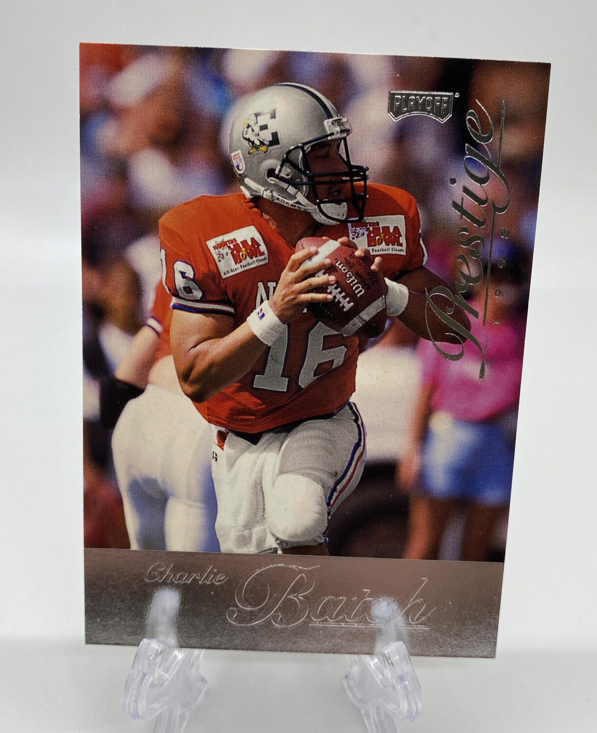 Charlie Batch 1998 Playoff Prestige Retail RC #185 Rookie E Michigan ...