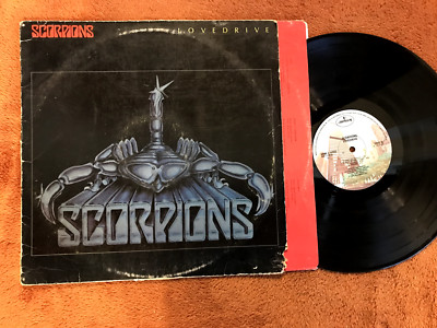 Scorpions LOVEDRIVE original First American Pressing 1979 record metal ...