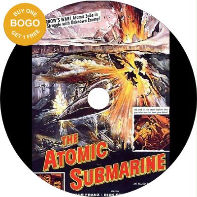 The Atomic Submarine (1959) Sci-Fi, Thriller Classic DVD | eBay
