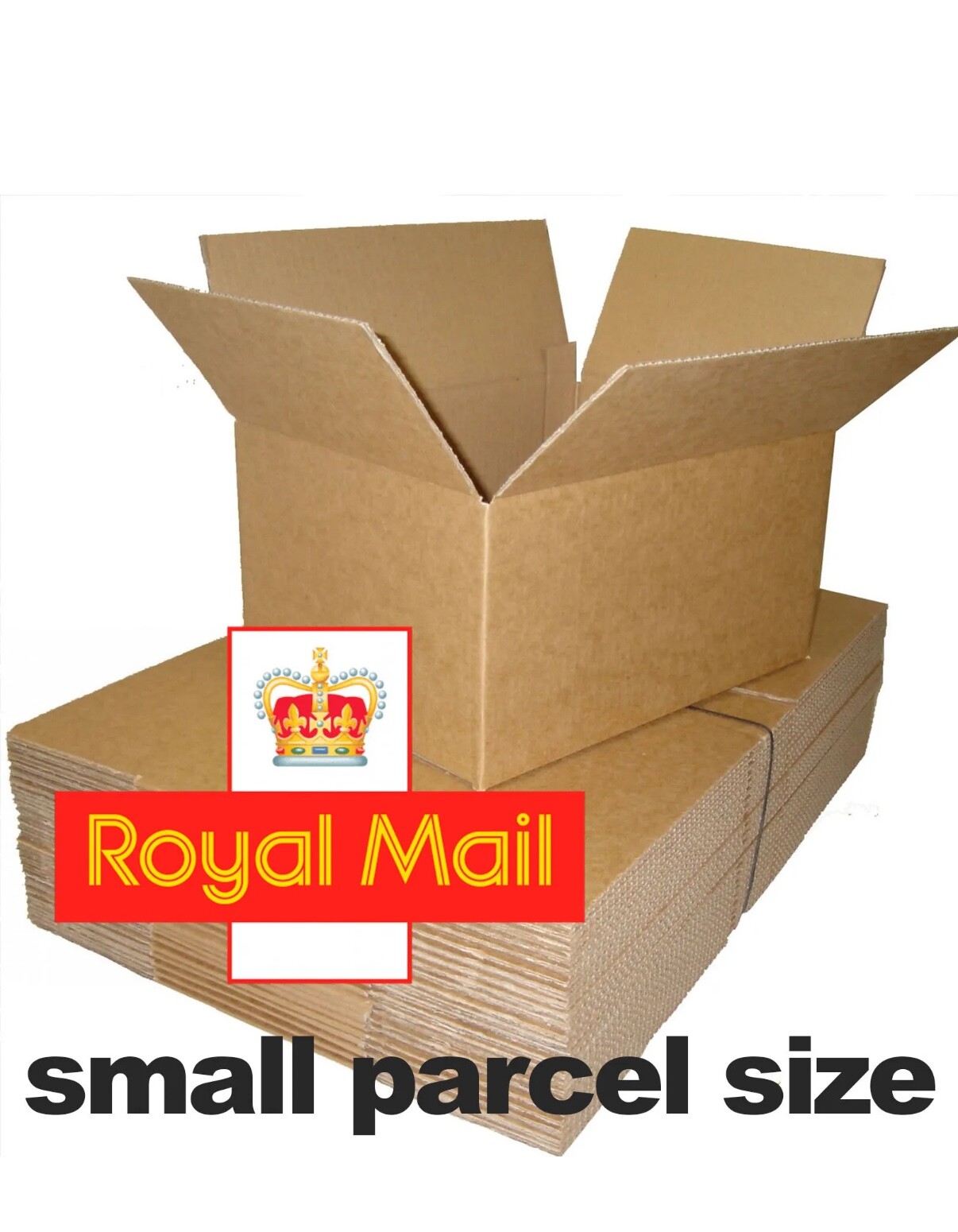 PARCEL BOXES POST ROYAL MAIL SMALL POSTAGE SIZE POSTAL CARDBOARD ...