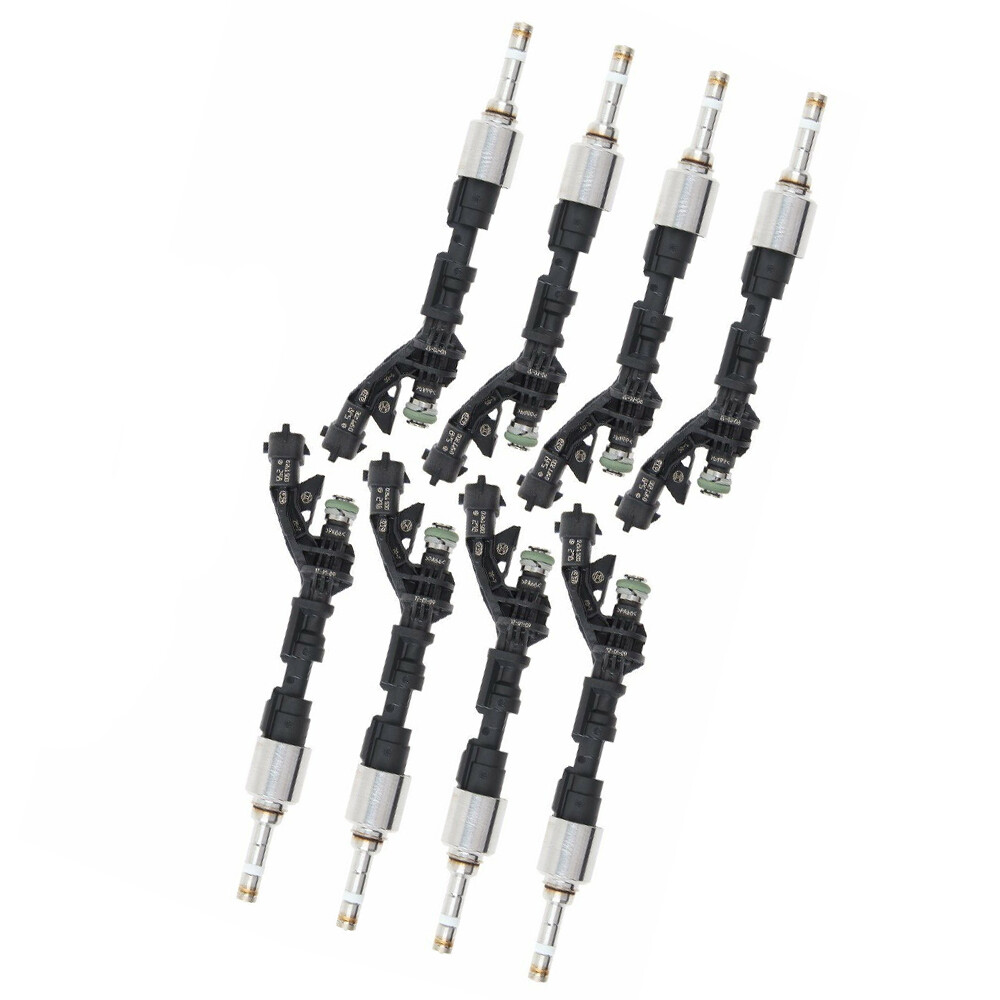 Set 8 Fuel Injectors for Jaguar XKR-S XKR Land Rover Range Rover Sport ...