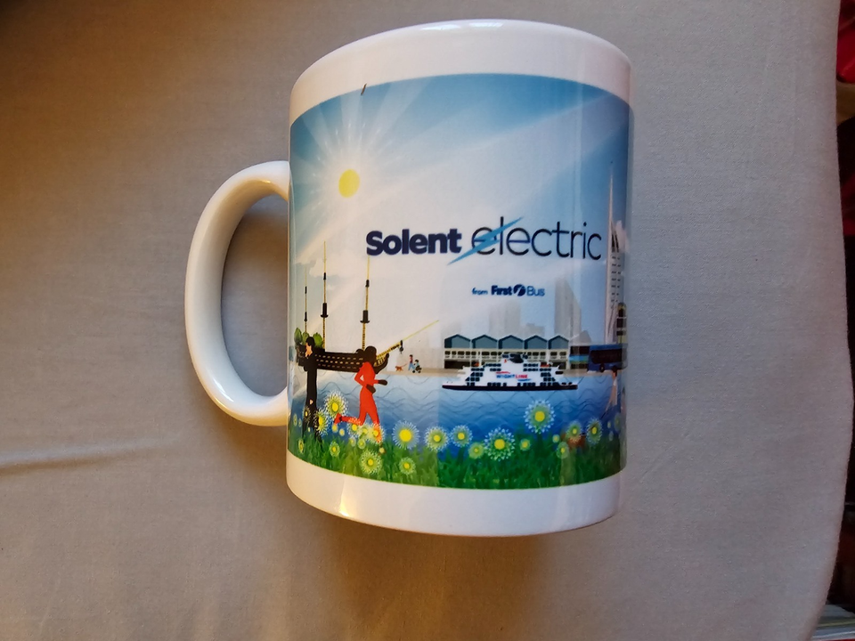First Bus Solent Electric Mug | eBay UK