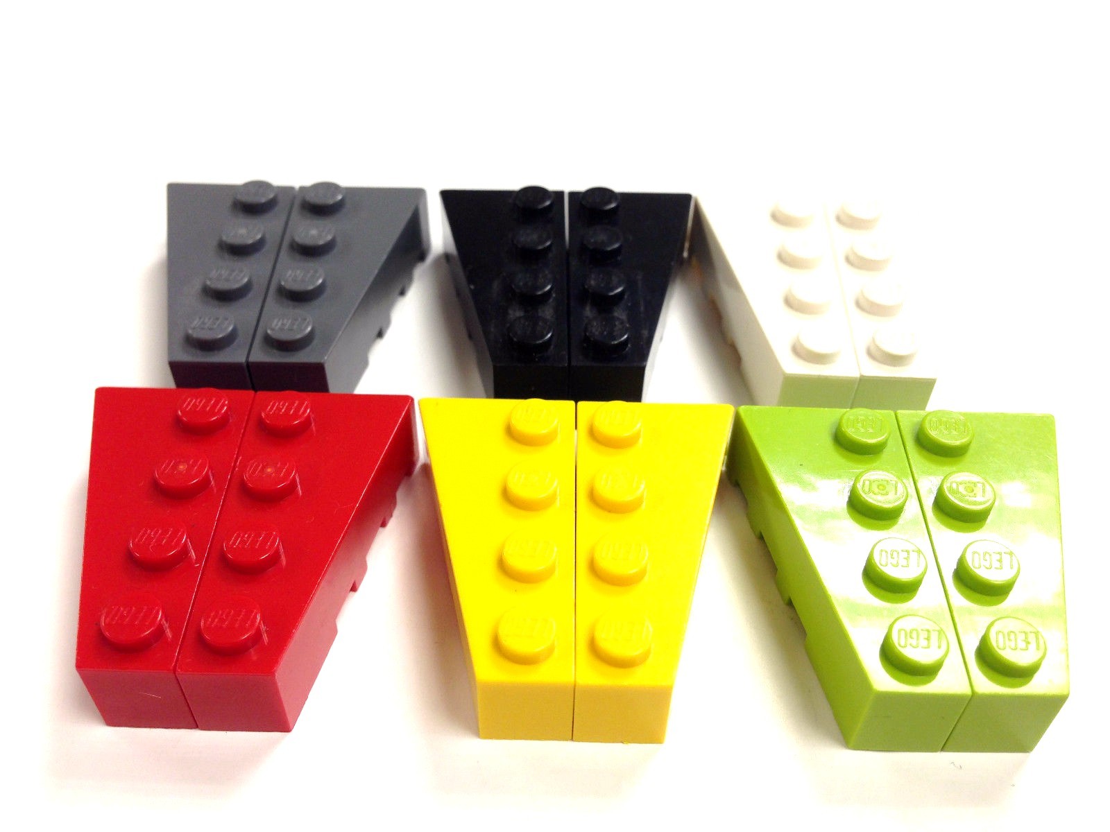 LEGO 41767 / 41768 4X2 Wedge Brick (Pack of 2)-Select Colour - FREE P&P ...