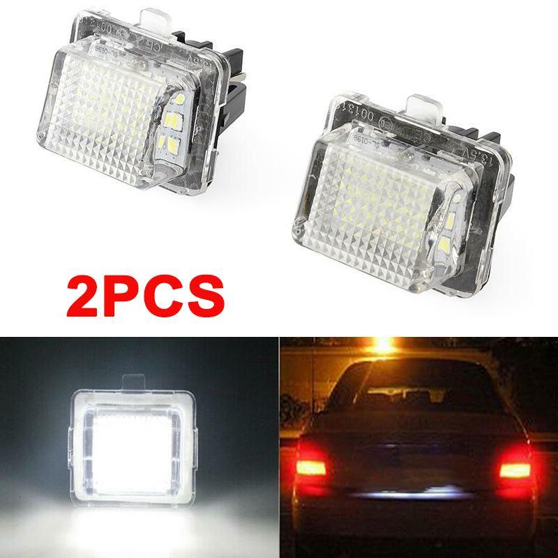 Pair For MERCEDES-BENZ W204 W221 W212 C216 LED License Plate Light ...