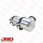 Fuel Tank 0.56 Gallon 4x12 Gas Tank 1/8 NPT End Fill Aluminum Spun For ...