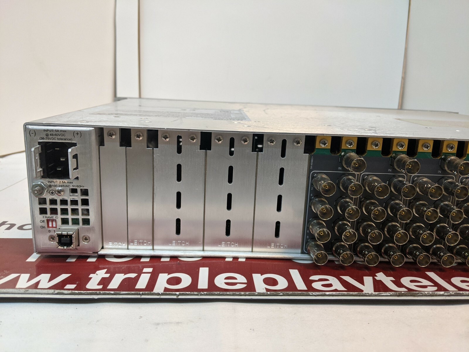 Harris Leitch 6800 FR6822+ Video Router w/ 6x DA-DS6802+ SD-SDI Dual ...