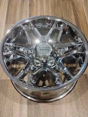 16x8 American Racing AR893 MAINLINE Chrome Wheel Wheels Rims 6x5.5 (0mm ...