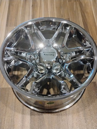 16x8 American Racing AR893 MAINLINE Chrome Wheel Wheels Rims 6x5.5 (0mm ...