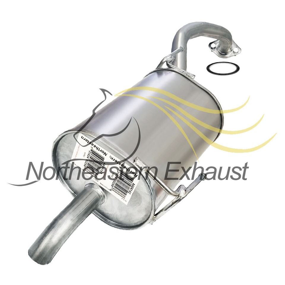 Stainless Steel Exhaust Rear Muffler fits: 2014-2018 Nissan Versa Note ...