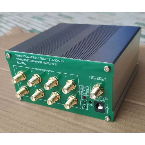Bg7tbl 10mhz 5vpp Frequency Divider 8 Ch Output Distribution Amp Built In Ocxo Ebay