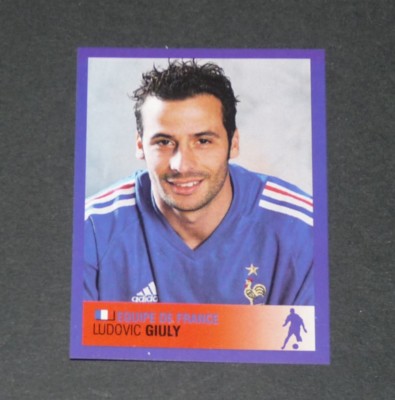 N°547 GIULY EQUIPE FRANCE BLEUS PANINI FOOTBALL FOOT 2006 2005-2006 | eBay