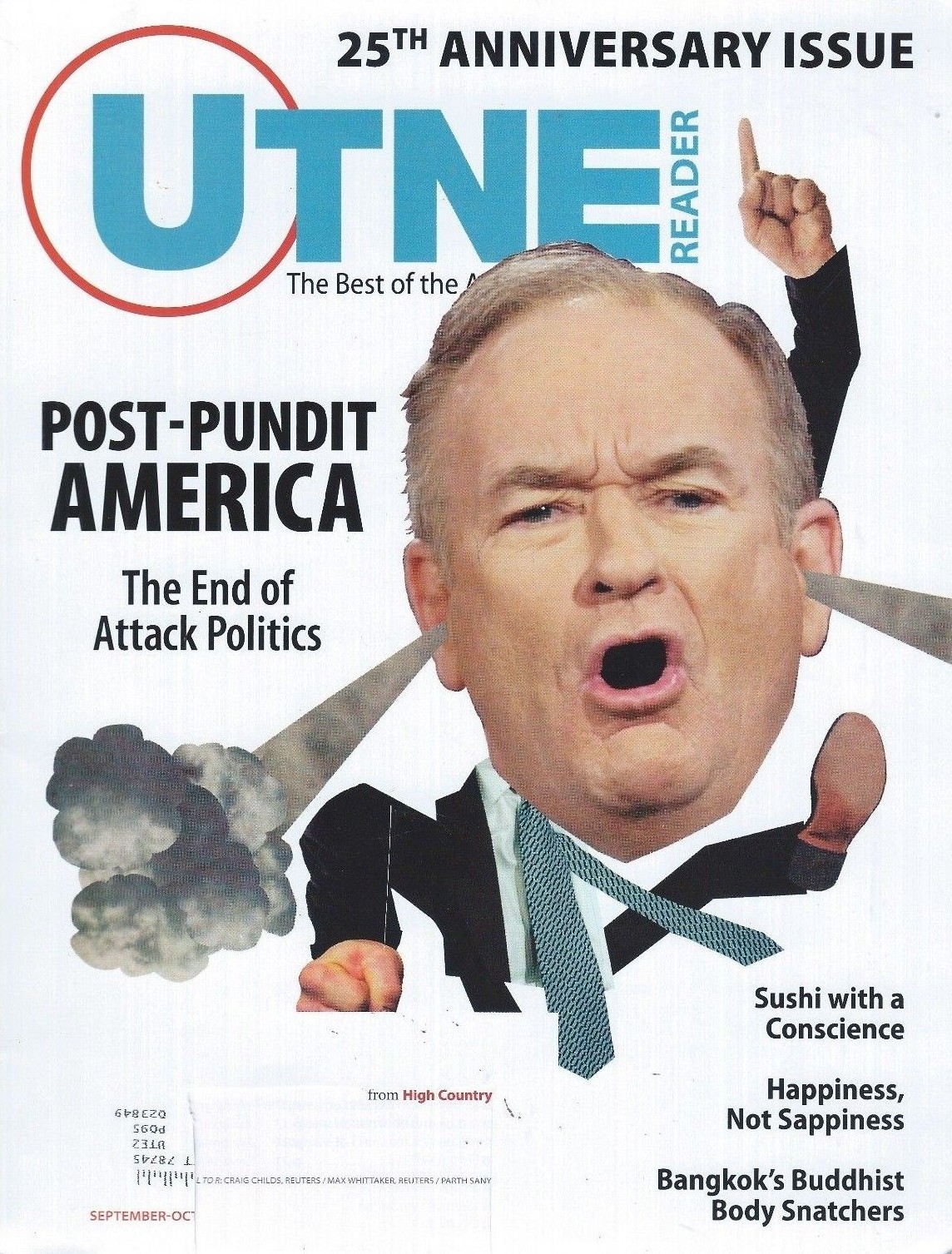 UTNE Reader Magazine October 2009 Post Pundit America 25th Anniversary ...