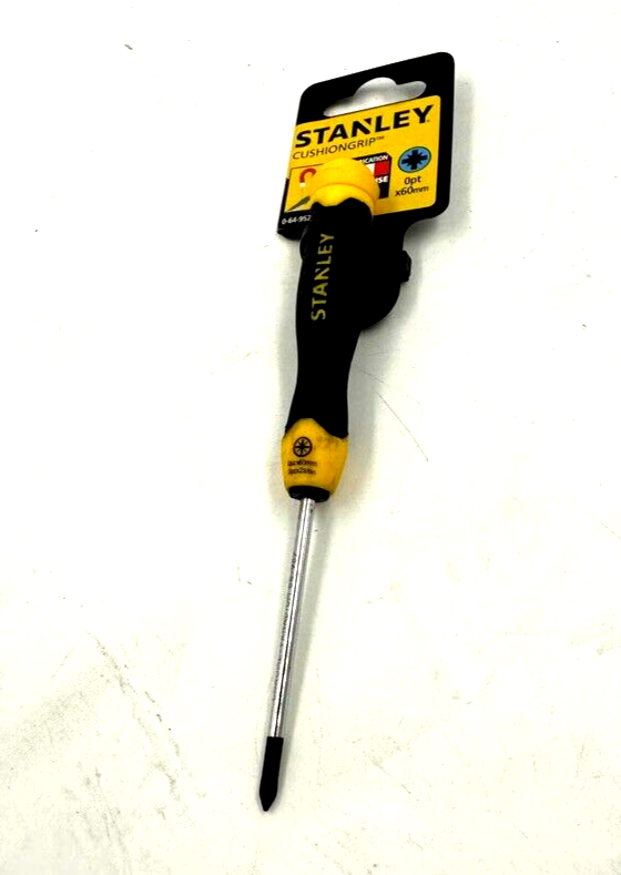 Stanley Tools Cushion Grip Screwdriver Pozi Pz0 X 60mm for sale online ...