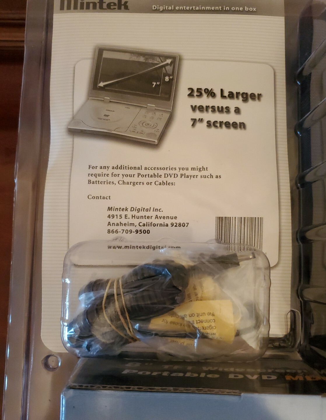 Mintek MDP-1810 Portable DVD Player (8") for sale online | eBay