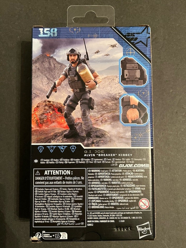 GI Joe Classified MASS Device Alvin Breaker Kibbey #158 Target ...