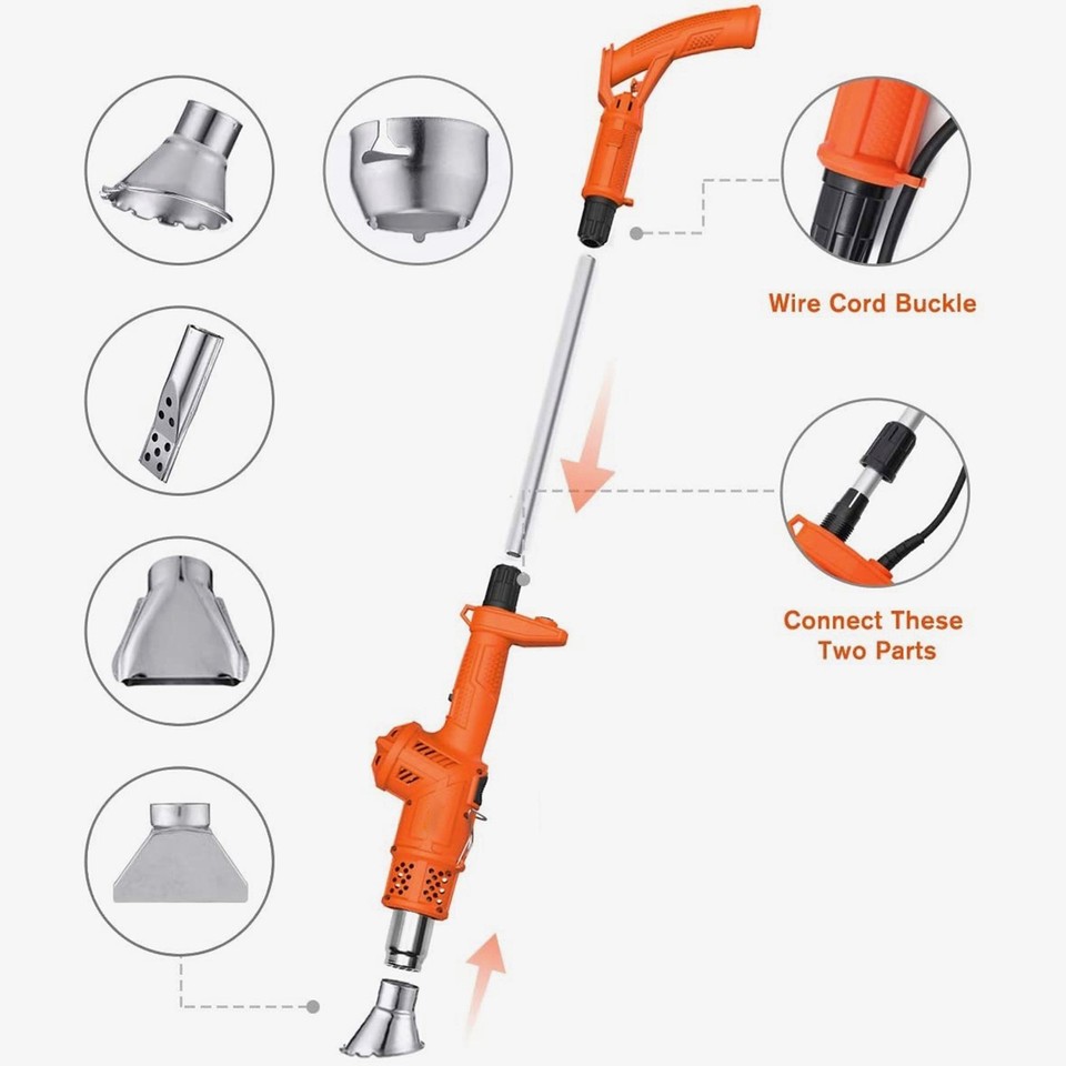 Torch Wand with Handle 1500w Power Garden Tool for ing | eBay Australia