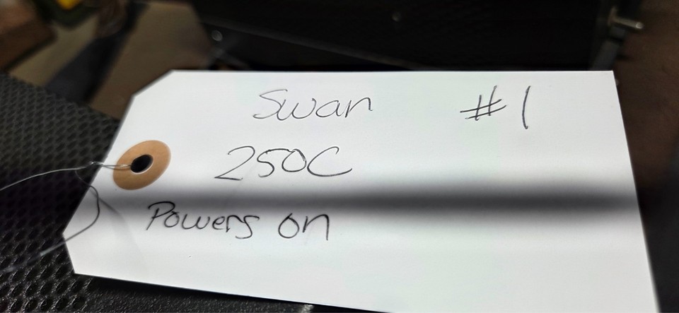 Swan 250C Ham Radio SSB 6-Meter Transceiver Parts & Repair (sold as-is ...