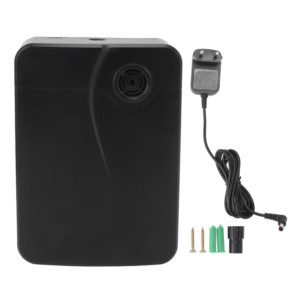 EU Plug Black Smart Scent Machine 200ml Wall Mounted Essential Oil ...