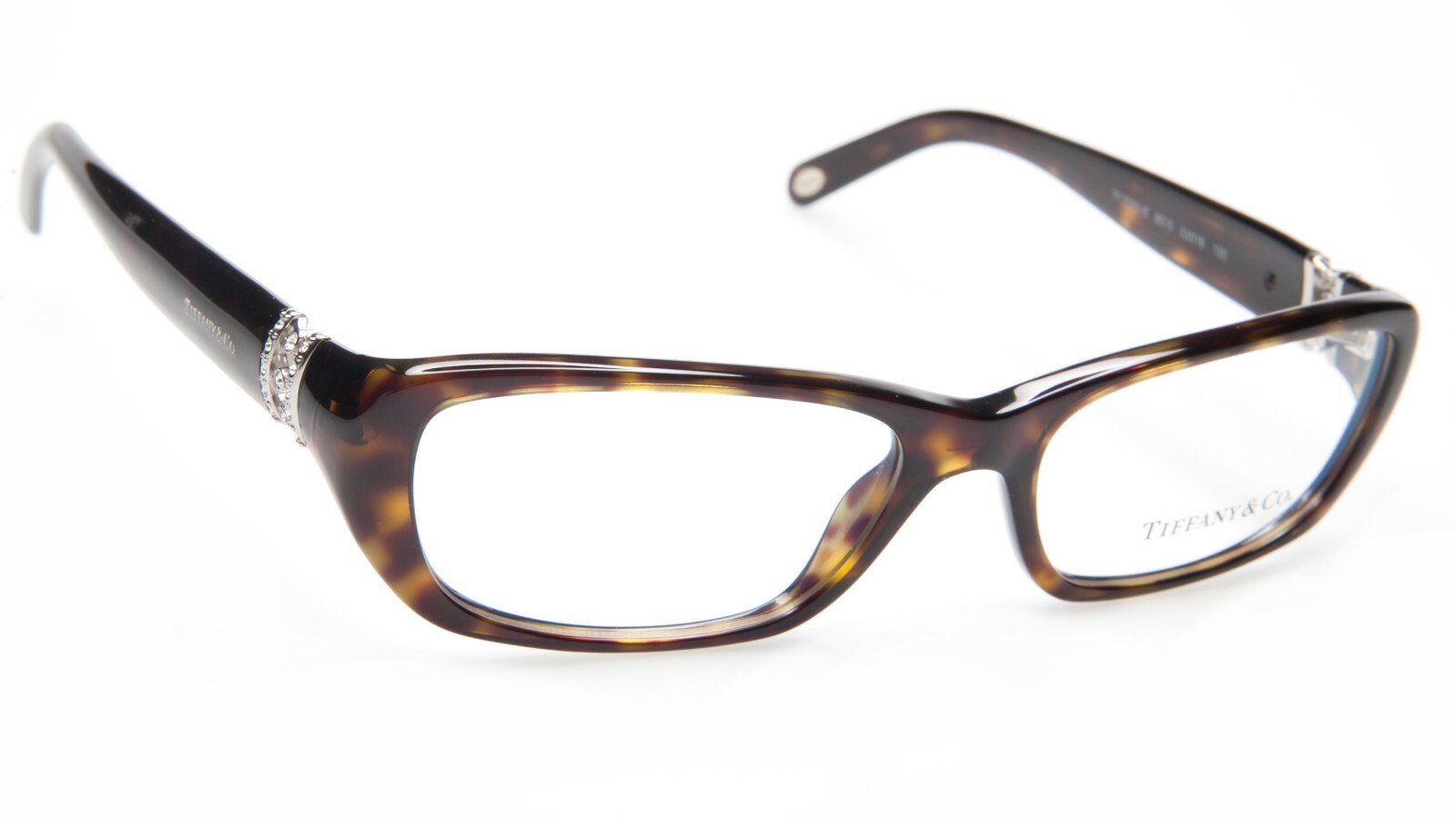 NEW TIFFANY & Co TF 2069-B 8015 DARK HAVANA EYEGLASSES GLASSES 53-16 ...