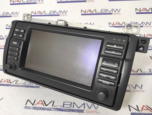 GENUINE BMW 3er E46 CD SAT NAV SYSTEM TV HEAD UNIT WIDESCREEN MK4 ...