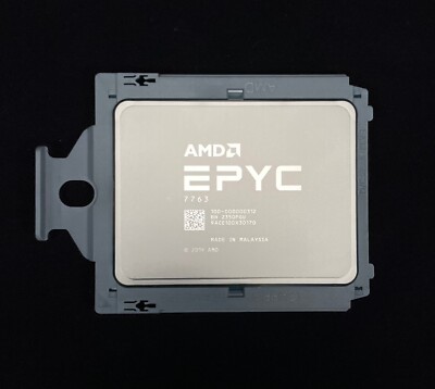 AMD EPYC 7763 Processor 64-Core 2.45GHz 256MB 280W CPU 100-000000312 | eBay