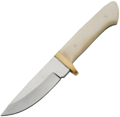 Rite Edge Whitetail Skinner White Stainless Steel Drop Pt Fixed Blade ...