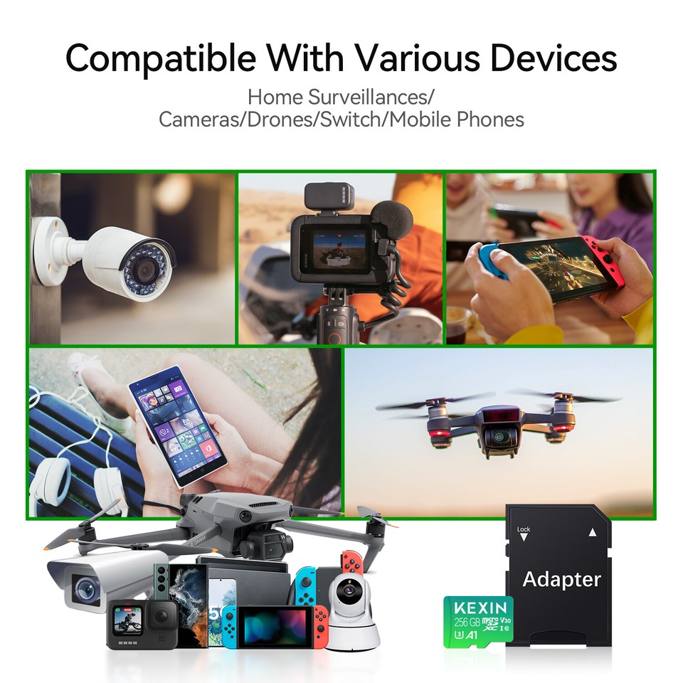 32GB 64GB 128GB 256GB Micro SD Card Memory Extreme Ultra Camera Flash ...