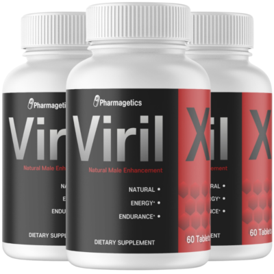 Viril X Dietary Supplement, Natural Male Enhancement, 180 Tablets - 3 ...