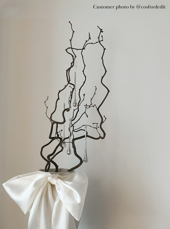 Long Twisted Hazel Branches, Corylus Twigs for Vase, Japandi Branches ...