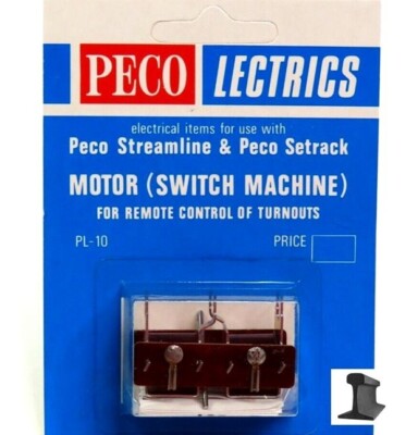 PECO PL-10 ~ HO Scale ~ Turnout Switch Machine Motor ~ New 2025 | eBay