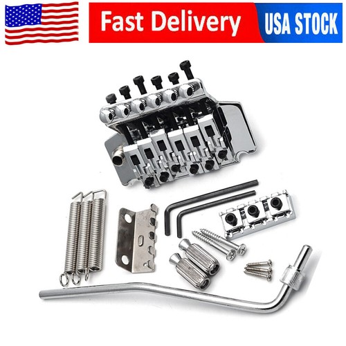 Guitar Double Locking Tremolo System Bridge for ST Strat Floyd Rose USA ...