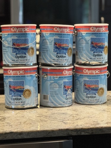 6 gallons of Synthetic Rubberized Pool Paint for $117 each gallon | eBay