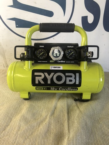 RYOBI P739 ONE+ 1 Gal. Portable 18V Horizontal Air Compressor (Tool ...