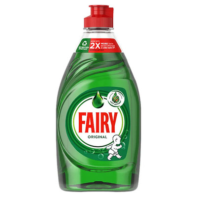 Fairy Washing Up Liquid Kitchen Dish Grease Cleaner Original 320ml ...