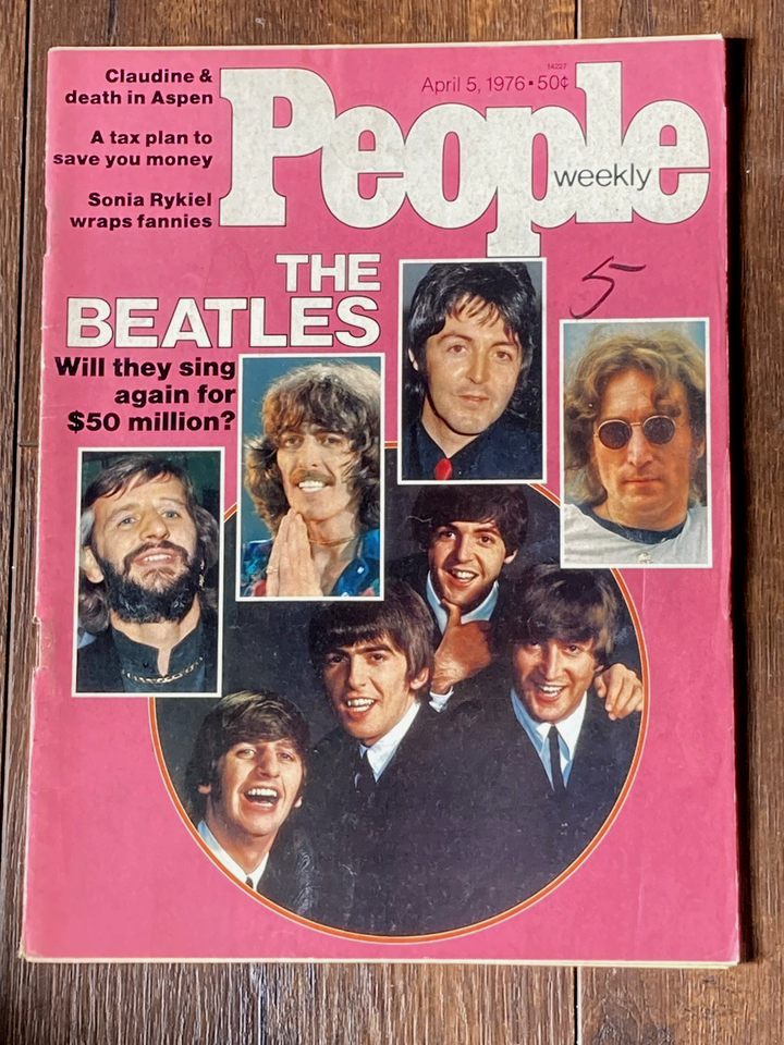 2 People Magazines April / June 1976 The Beatles ( No Label )& Paul ...