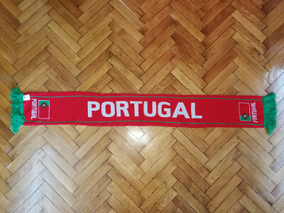 Portugal National Team Cachecol de Futebol Soccer Scarf Football Fan ...
