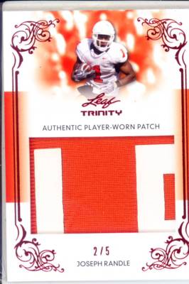 joseph randle rc rookie draft jersey patch oklahoma state osu 2C ...