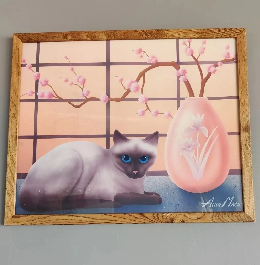 Andy Warhol Siamese Cat