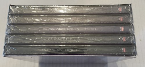 Time Life Music 100 Piano Masterpieces 5 CD Set Classical Favorites ...
