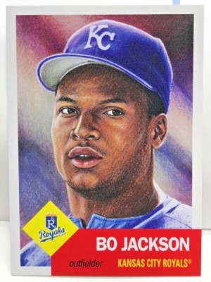Bo Jackson 2018 Topps Baseball Living Set #70 - KANSAS CITY ROYALS - SP ...