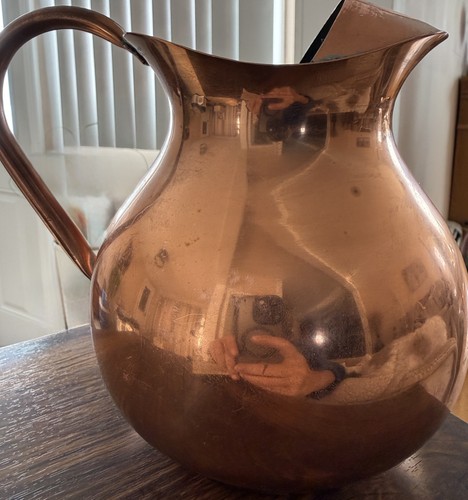 Vintage Copper Pitcher from Portugal *Never Used | eBay
