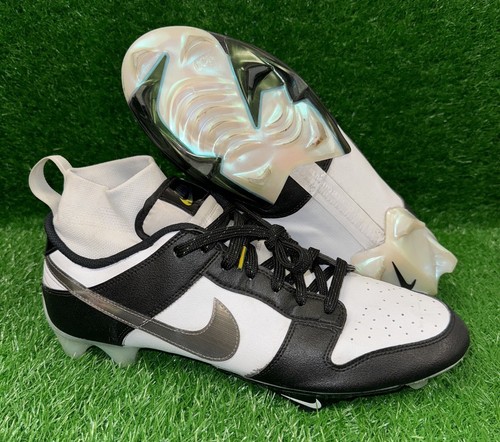 Nike Vapor Edge Dunk Panda Black White Football Cleats Size 13.5 DZ4890 ...