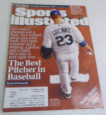 Sports Illustrated Magazine May 4, 2009 Zack Greinke | eBay