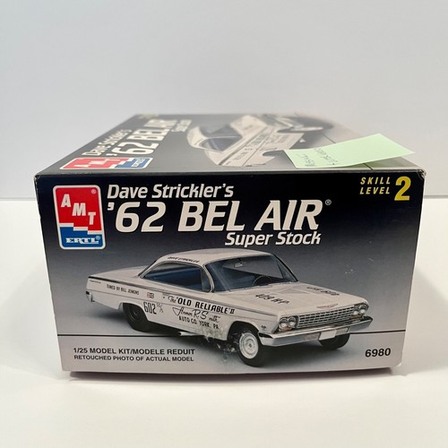 VTG, AMT 1:25 Dave Strickler's '62 Bel Air Super Stock Kit #6980 ...