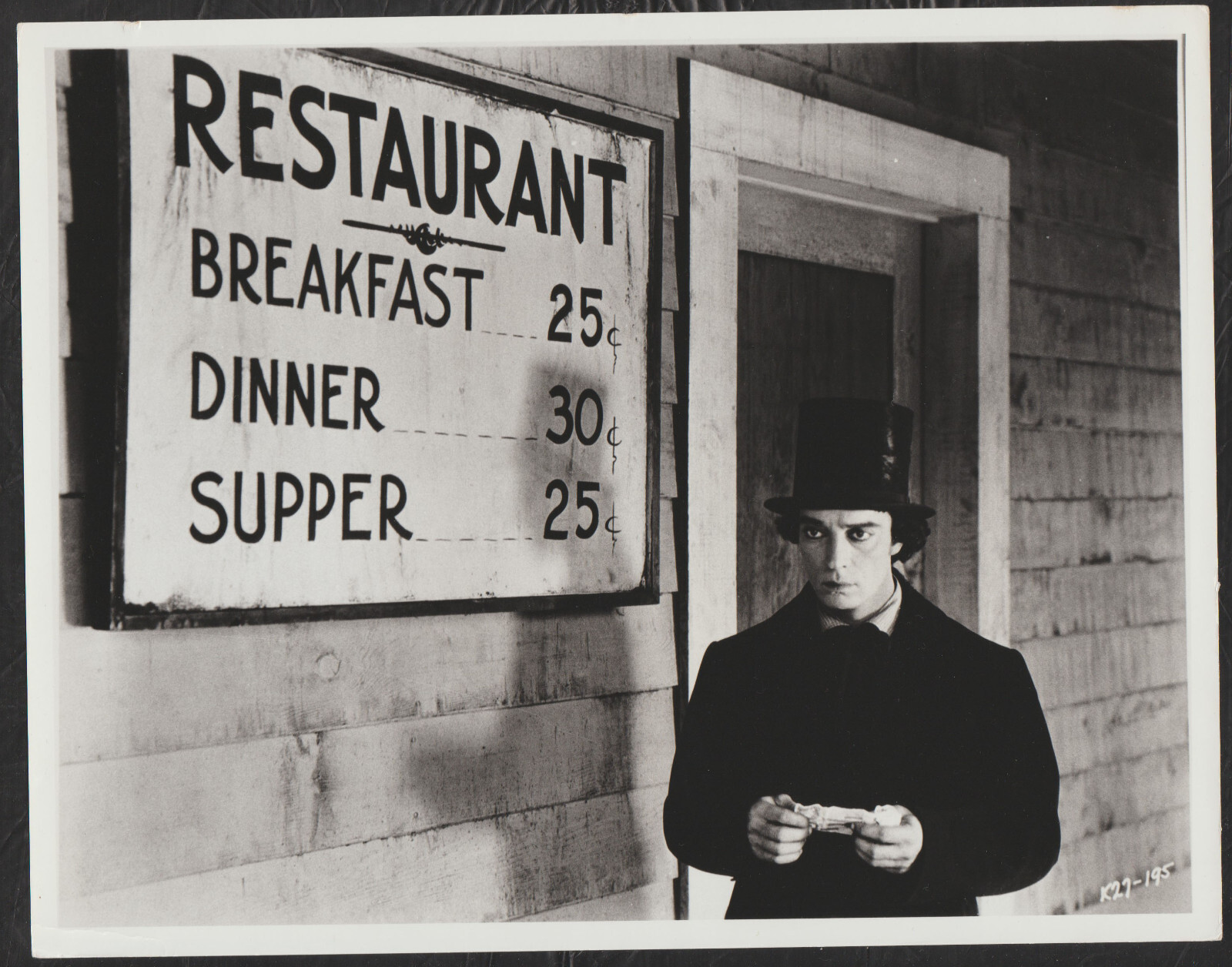 BUSTER KEATON in @Col The General (1980s) OUTSIDE RESTAURANT | eBay