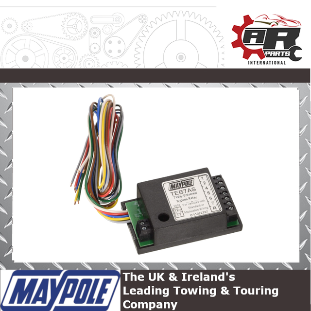 Maypole Universal TEB7AS Towing 7 Way Canbus Smart Bypass Relay ...